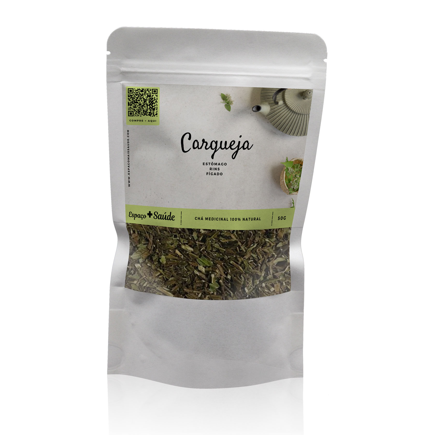 Chá medicinal - Carqueja - 50g - Espaço Mais Saúde